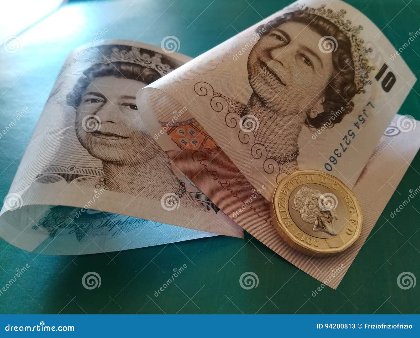 One British Pound, New Type 2017 Editorial Stock Photo - Image of ...