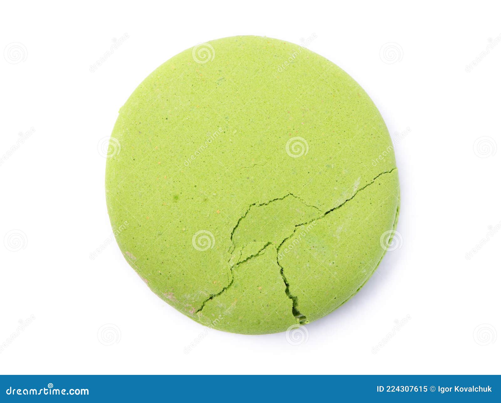 One broken macaroon stock image. Image of colorful, broke - 224307615