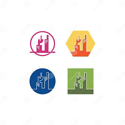 One building vector pack stock vector. Illustration of editable - 85136489