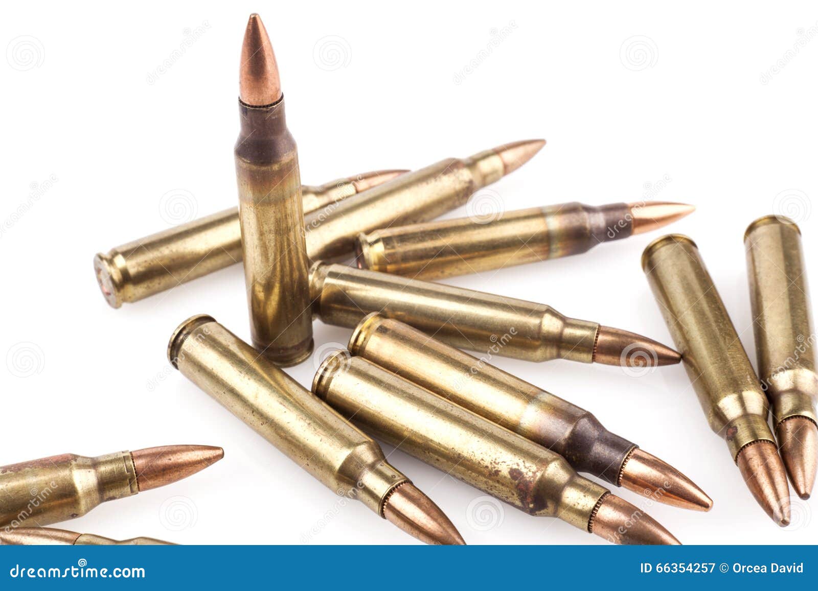 One Bullet Standing stock image. Image of lead, hunting - 66354257