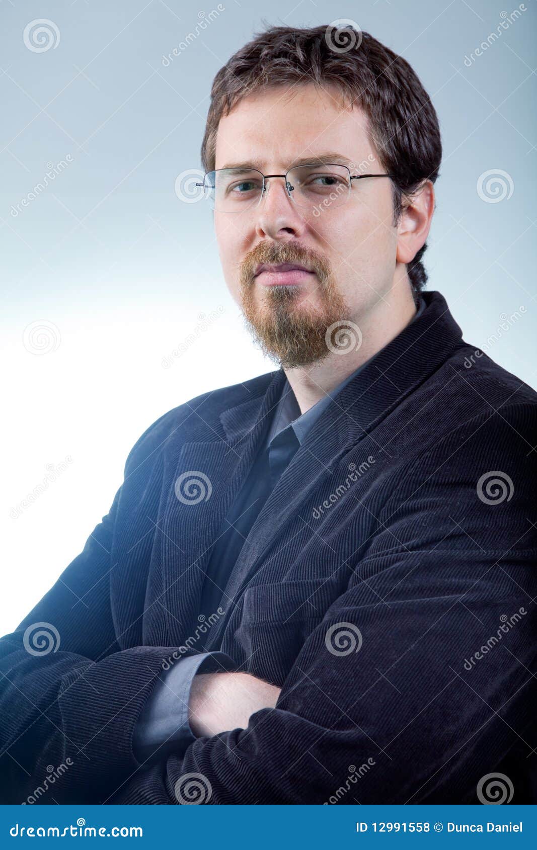 One Business Man - Confident Smart Leader Stock Photo - Image of ...