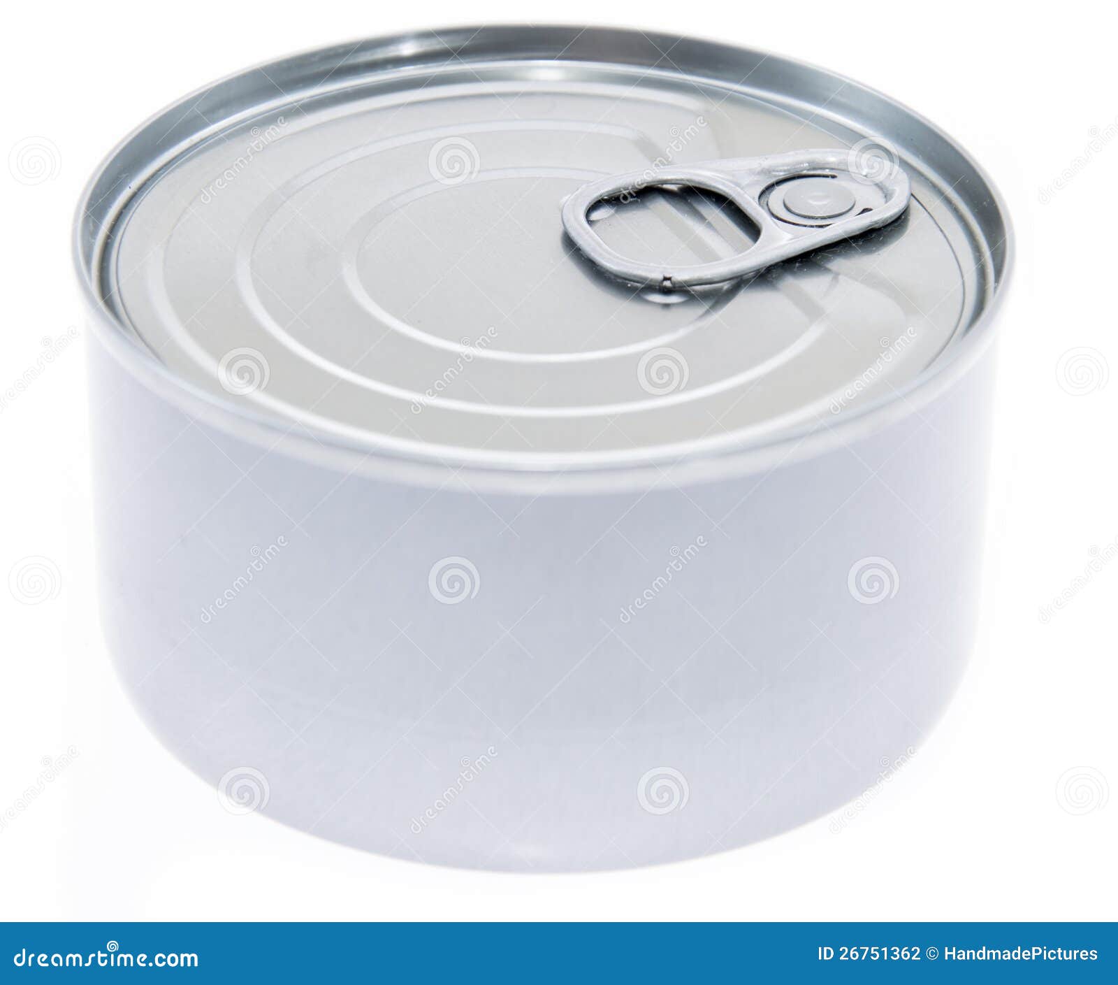 One Can isolated on white stock photo. Image of aluminum - 26751362