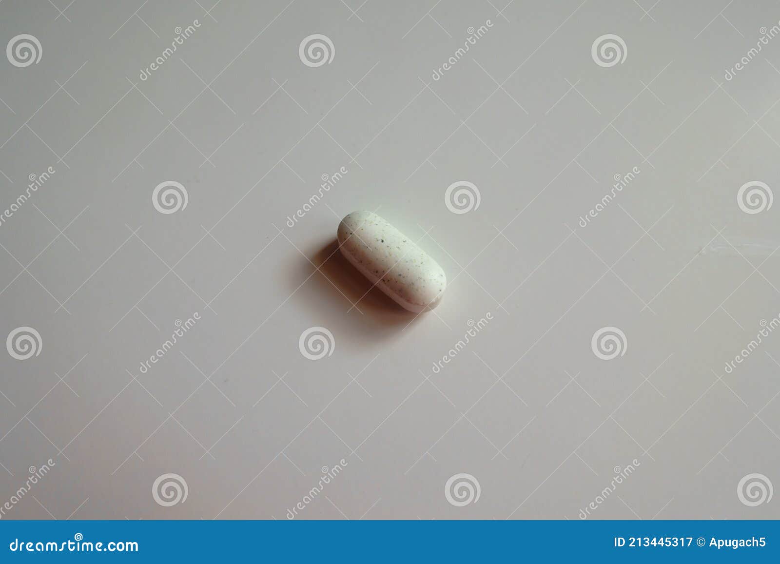 One Caplet of Kelp Dietary Supplement Stock Image - Image of ...