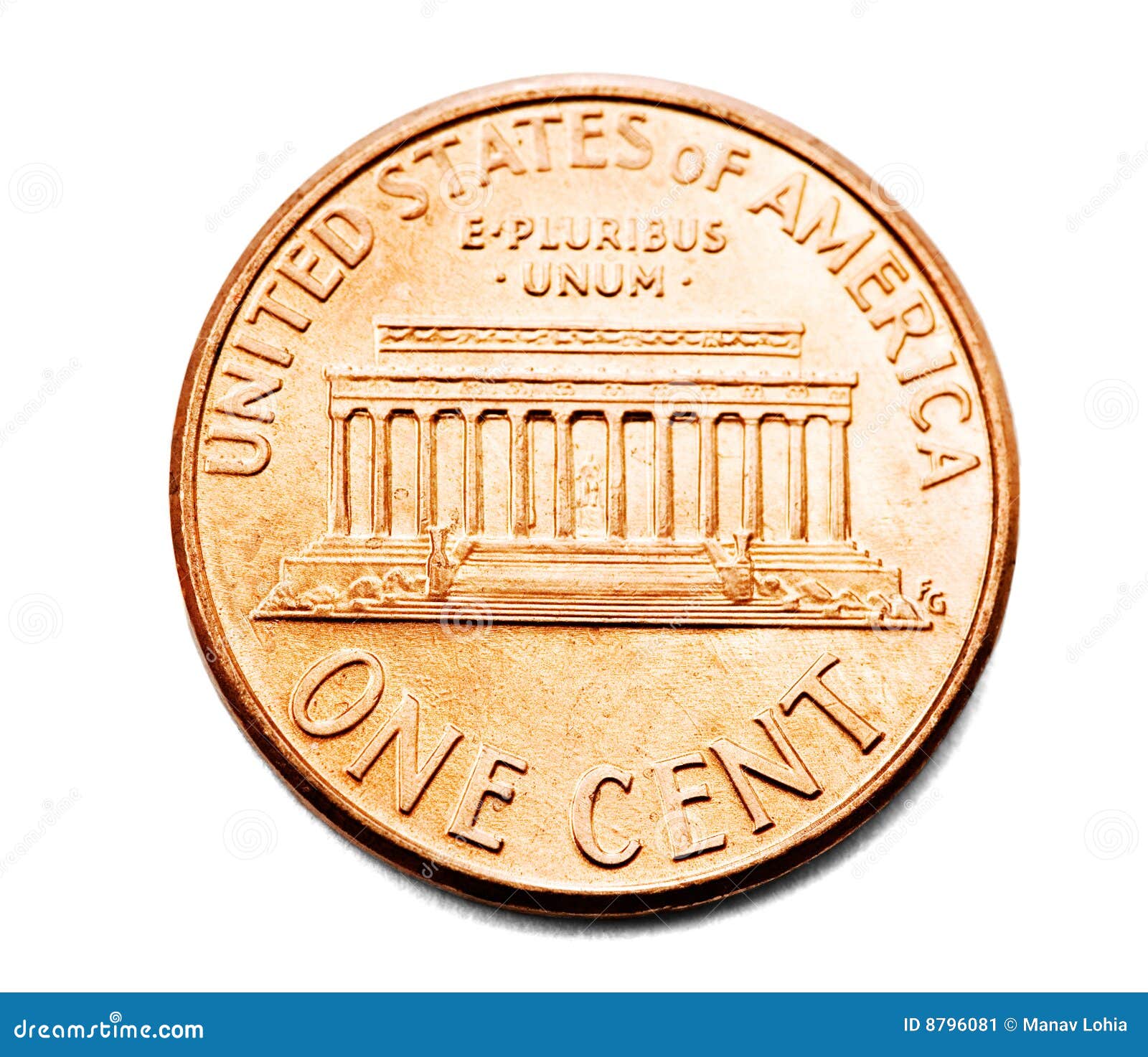 One Cent Coin stock image. Image of object, detail, metal - 8796081