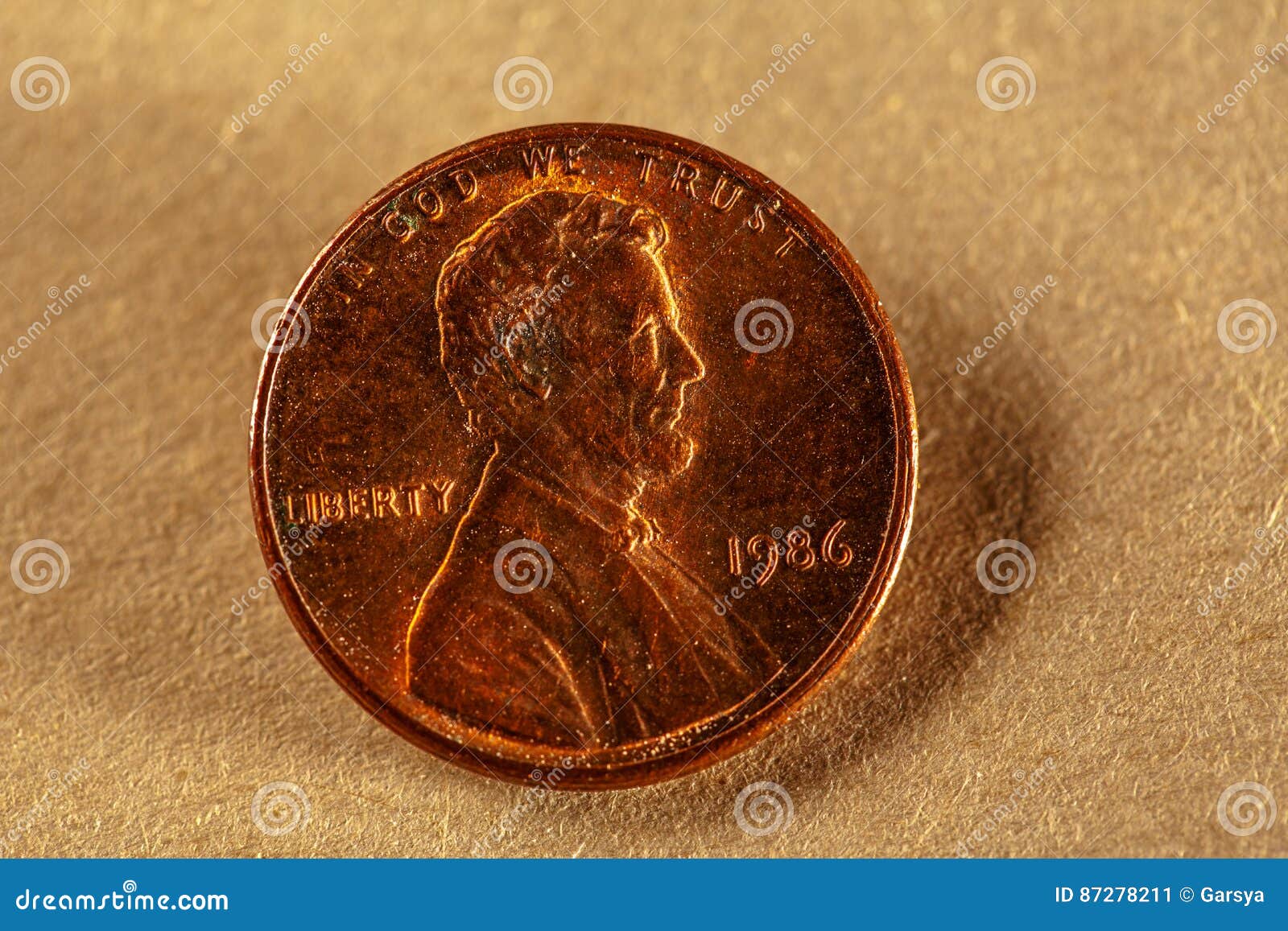 One cent coin stock image. Image of shine, amount, american - 87278211