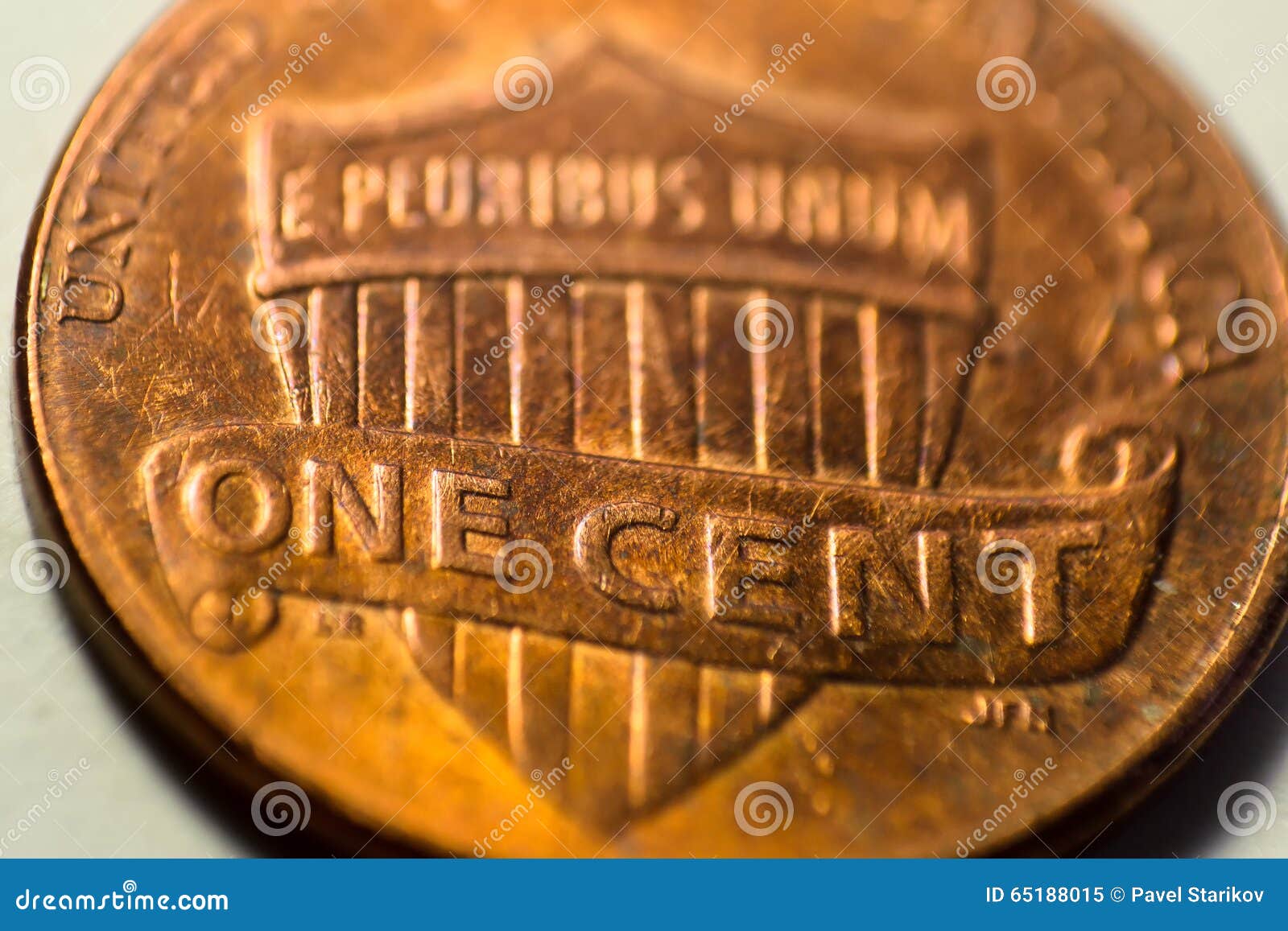 One cent coin stock image. Image of motto, financial - 65188015