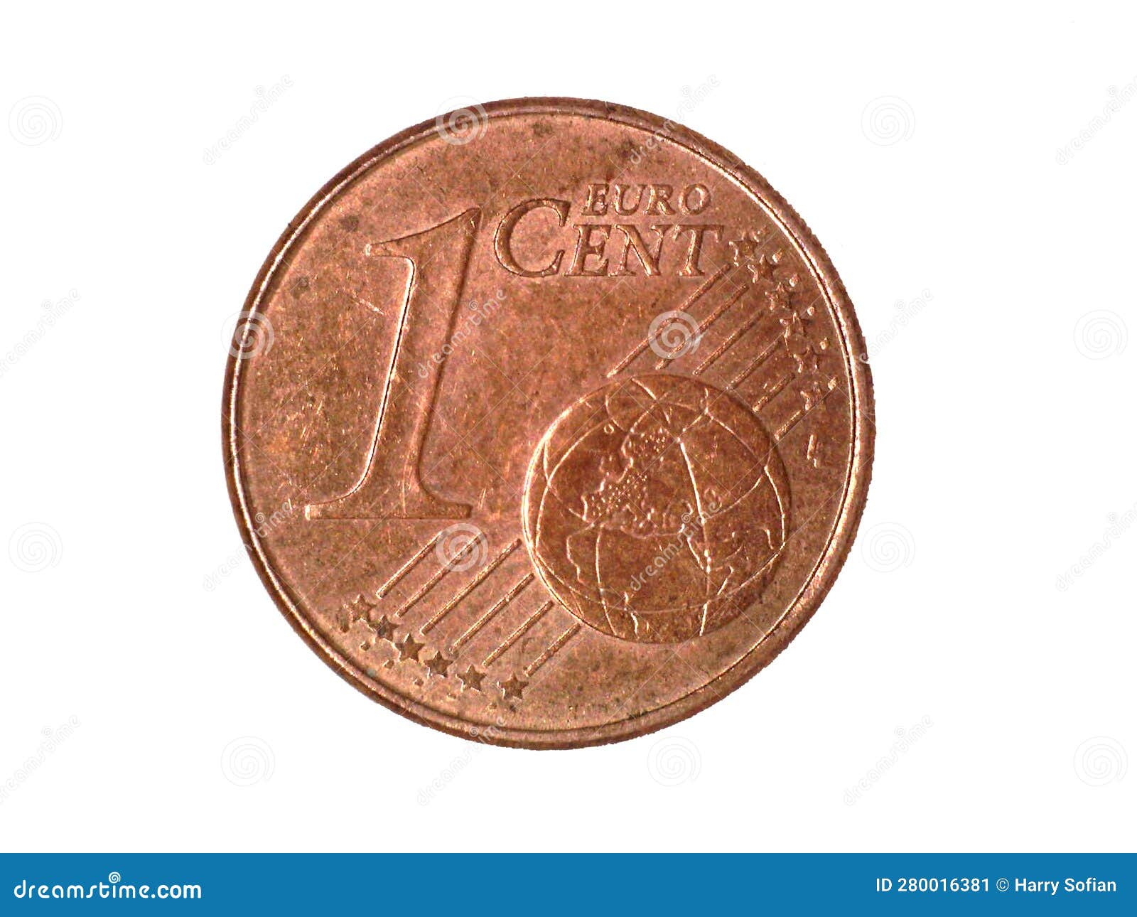 One cent Euro coin editorial photo. Image of pile, money - 280016381