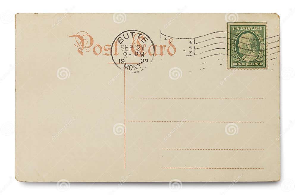 One Cent Postcard editorial photography. Image of ephemera - 36269342