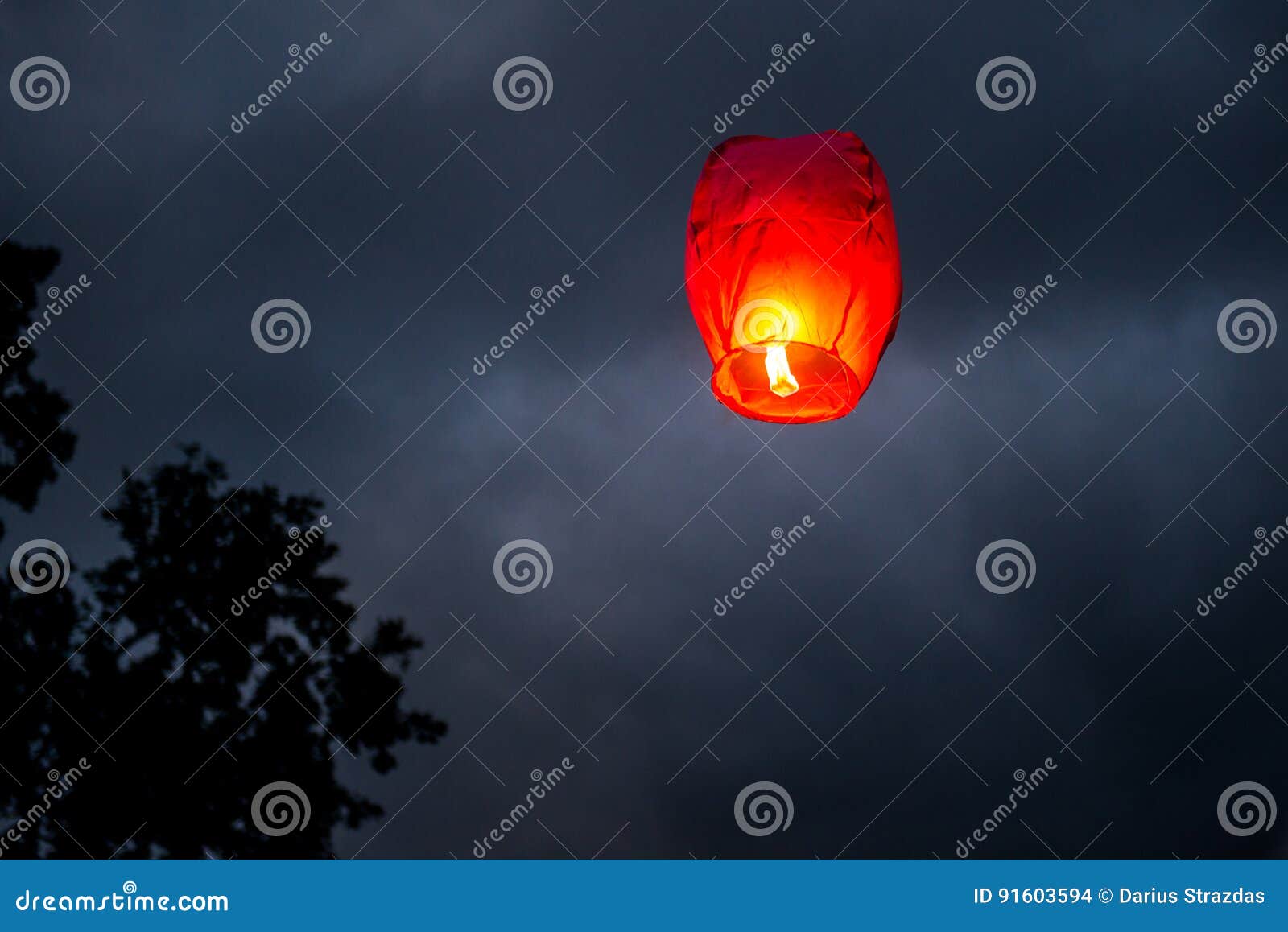 One Chinese Lantern stock photo. Image of darkness, lighting - 91603594