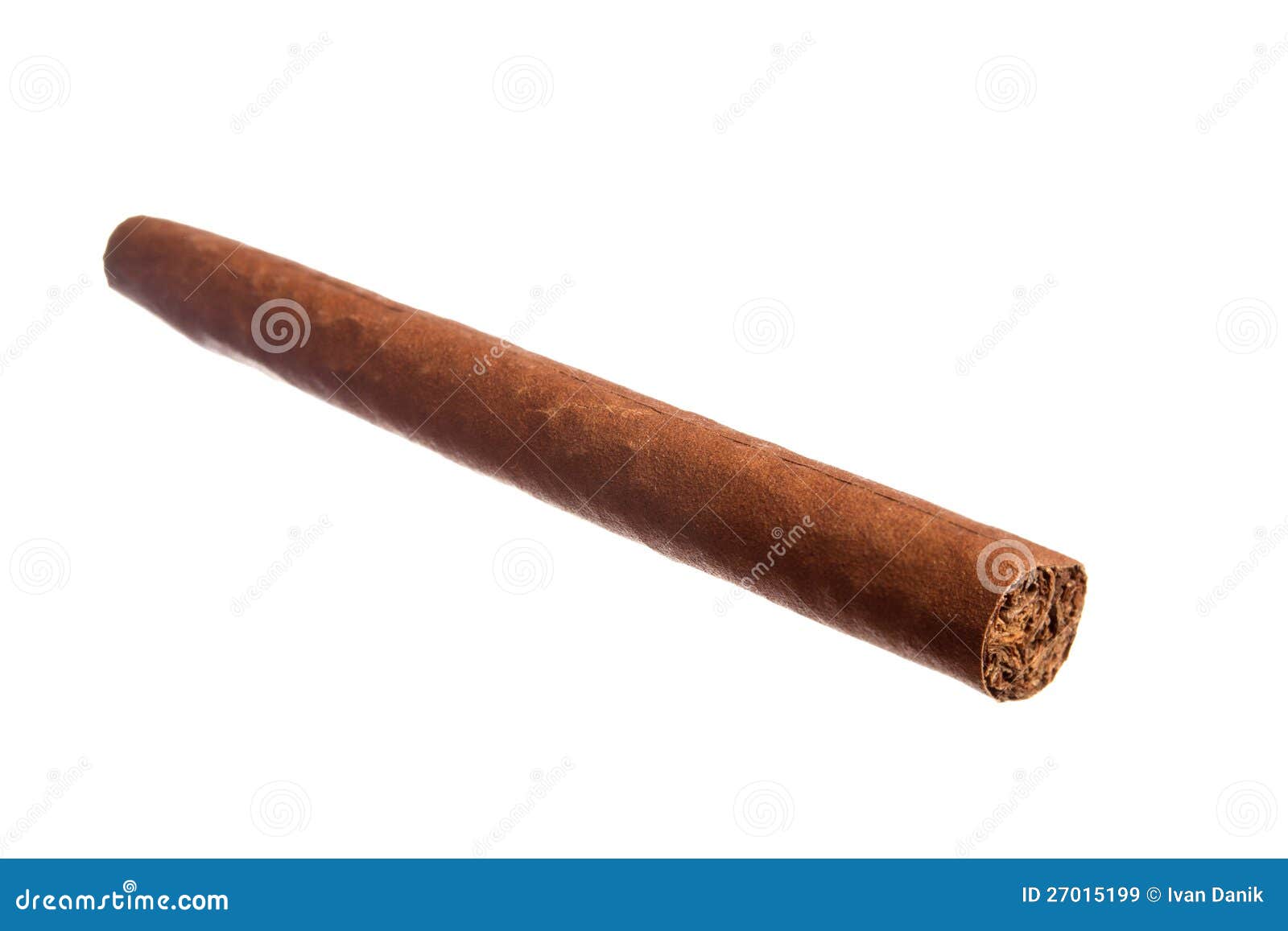 One cigar stock image. Image of cuba, brown, enjoyment - 27015199