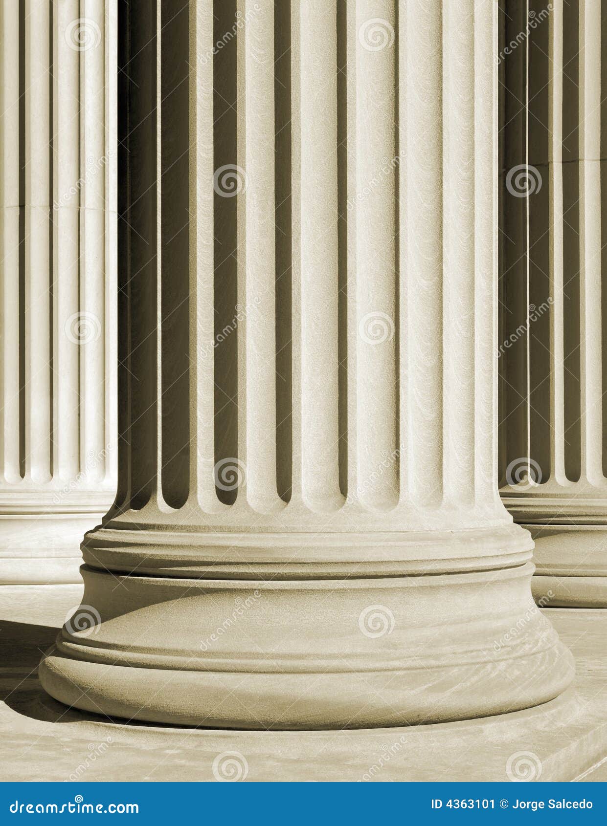 One classic column stock image. Image of columns, exterior - 4363101