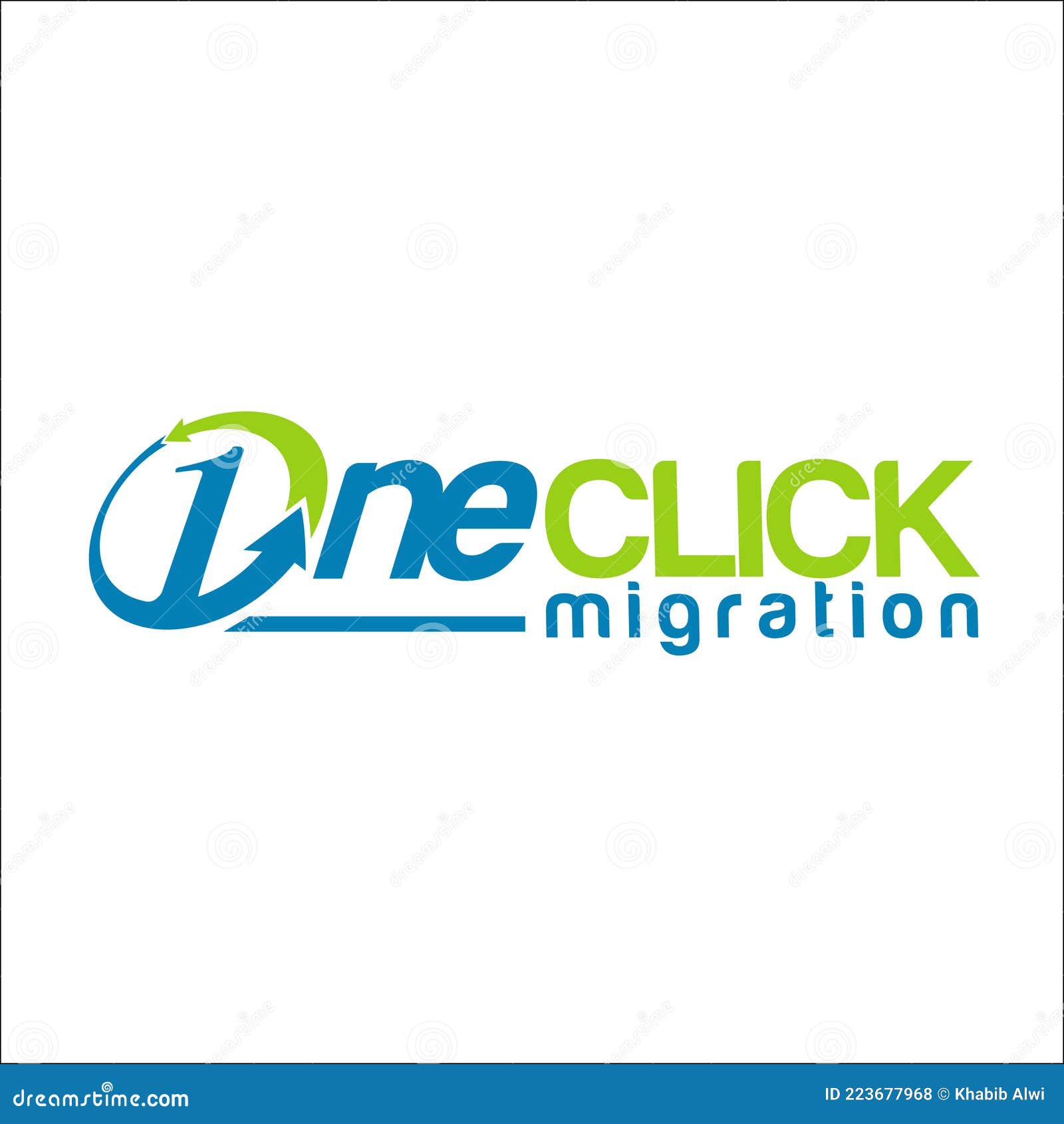 One connect exclusive logo stock vector. Illustration of design - 223677968