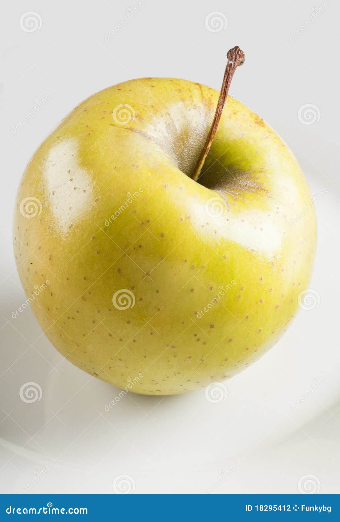One close up glossy apple stock photo. Image of close - 18295412