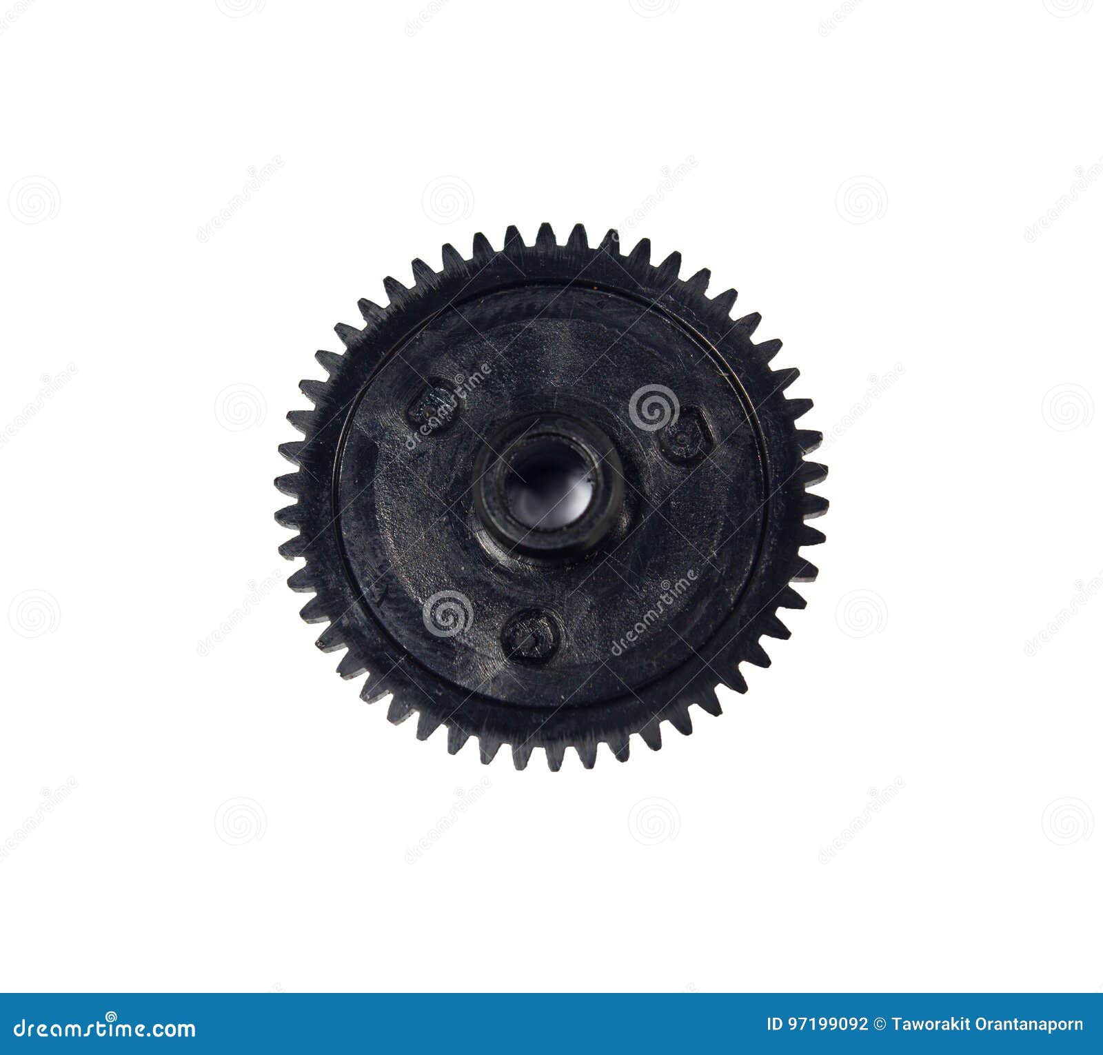 One cog stock photo. Image of equipment, element, isolated - 97199092