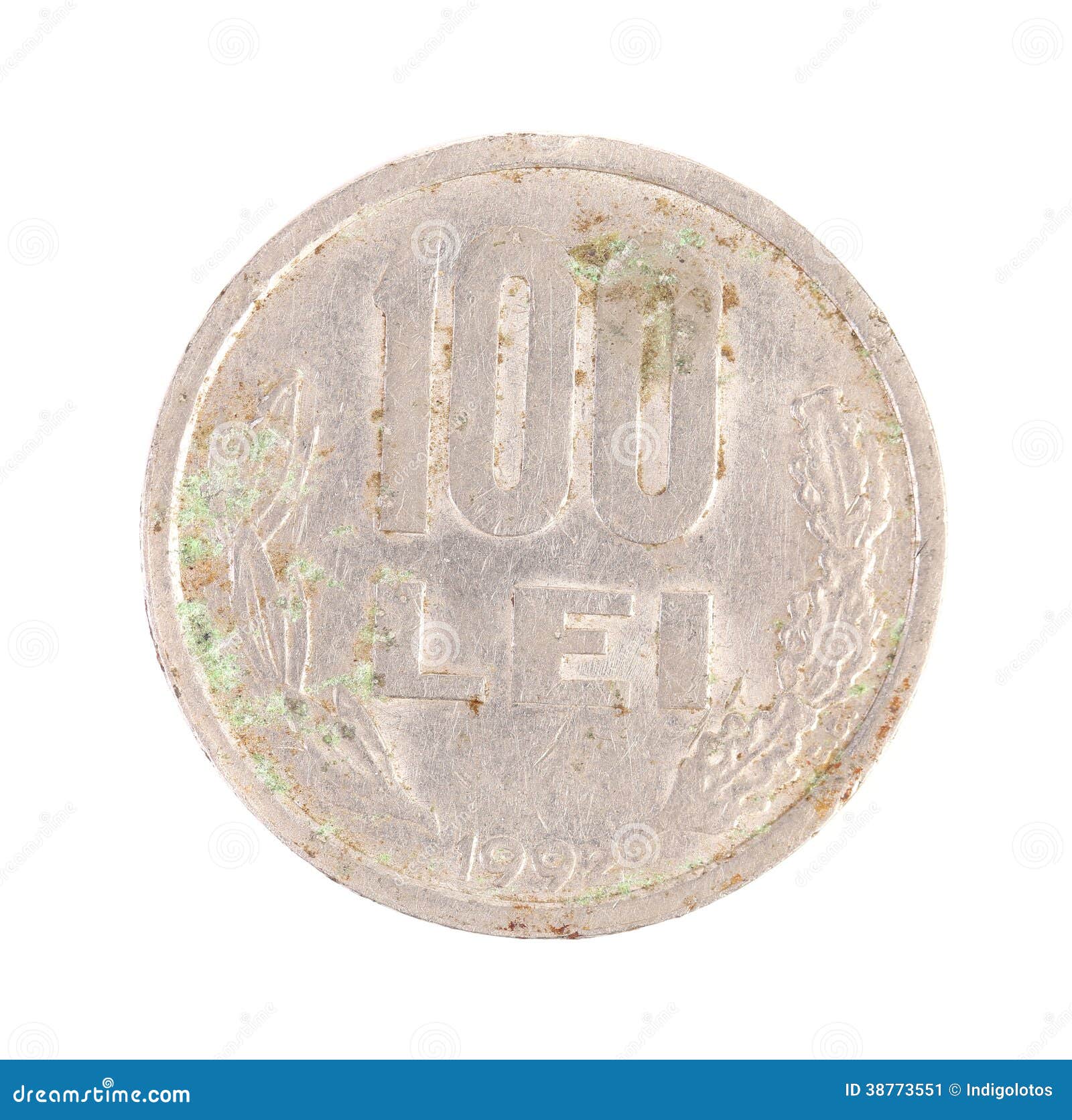 One coin stock image. Image of reflection, earning, greed - 38773551