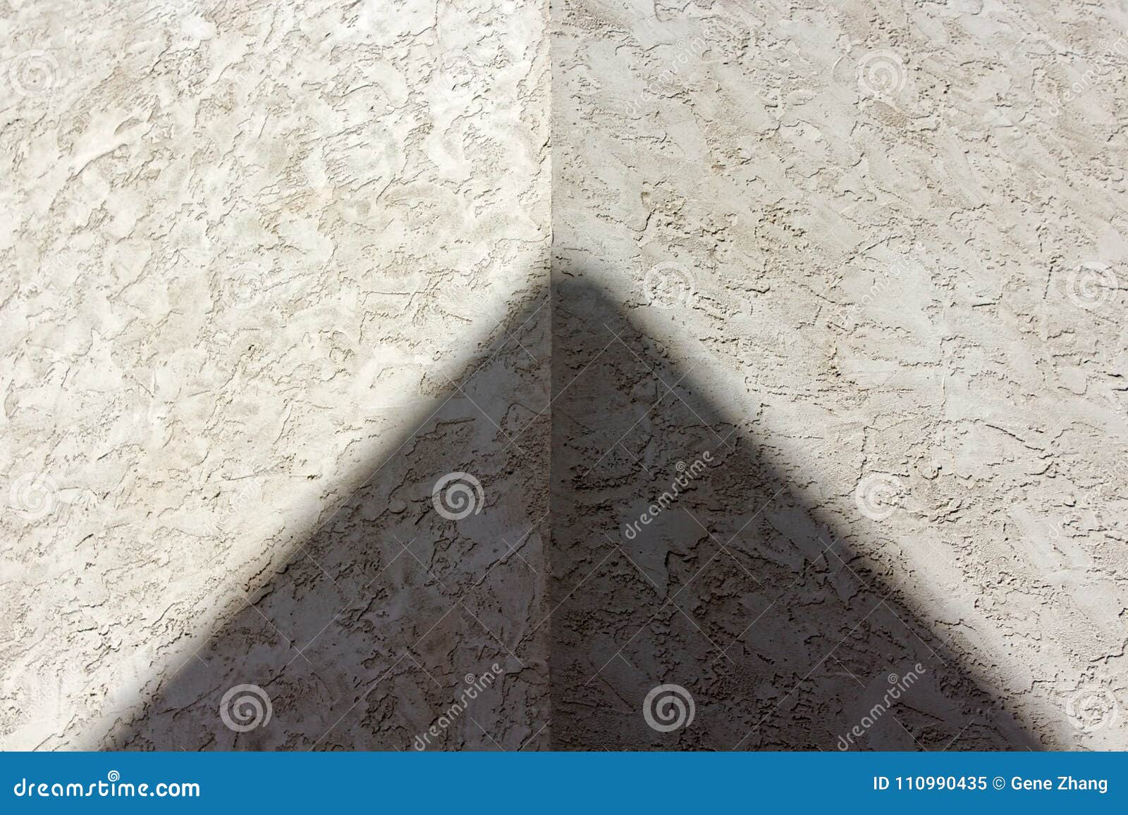 Symmetric Triangle Sunlight Shadow Stock Image - Image of artistic ...