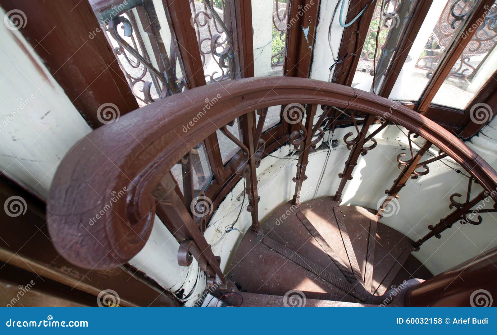 One Corner of the Stairs Inside the Tower Grand Mosque. Mosque of ...