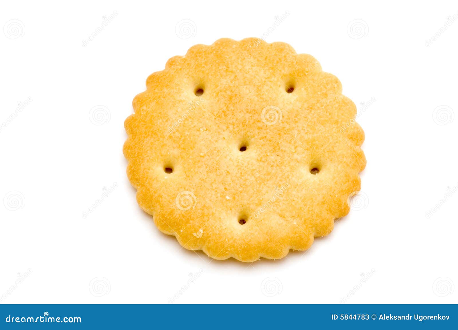 One cracker stock image. Image of cookies, deserts, four - 5844783