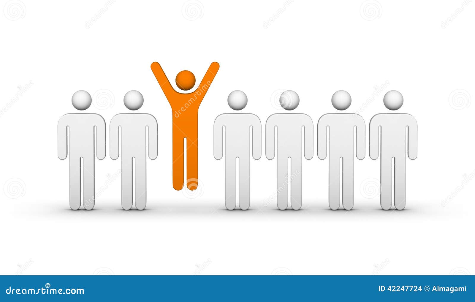 One of crowd stock illustration. Illustration of search - 42247724