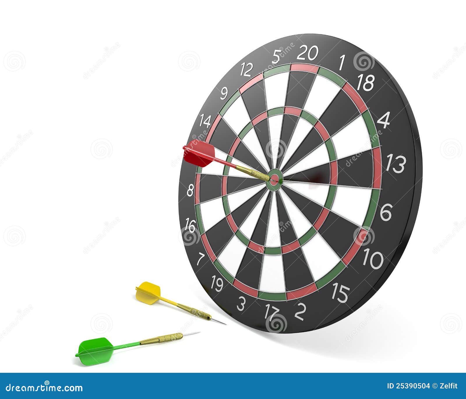 Dart Missed Its Target Royalty-Free Stock Image | CartoonDealer.com ...
