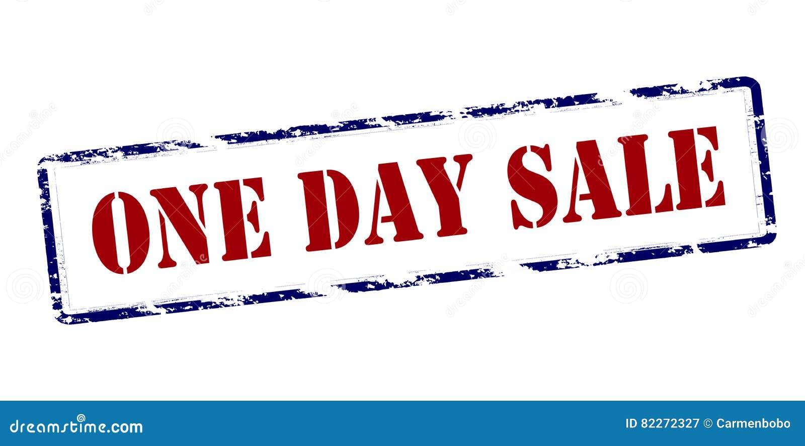 One day sale stock vector. Illustration of inside, rubber - 82272327