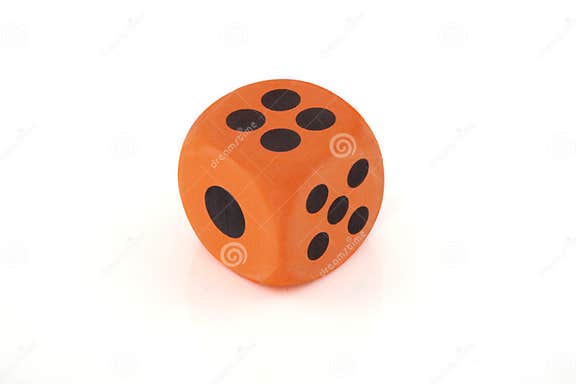 One dice stock image. Image of icon, luck, gamble, odds - 14617197