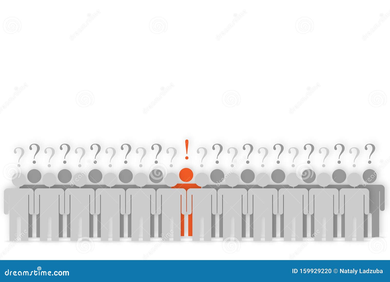 One Different Person from the Crowd, Think Differently, Stand Out ...