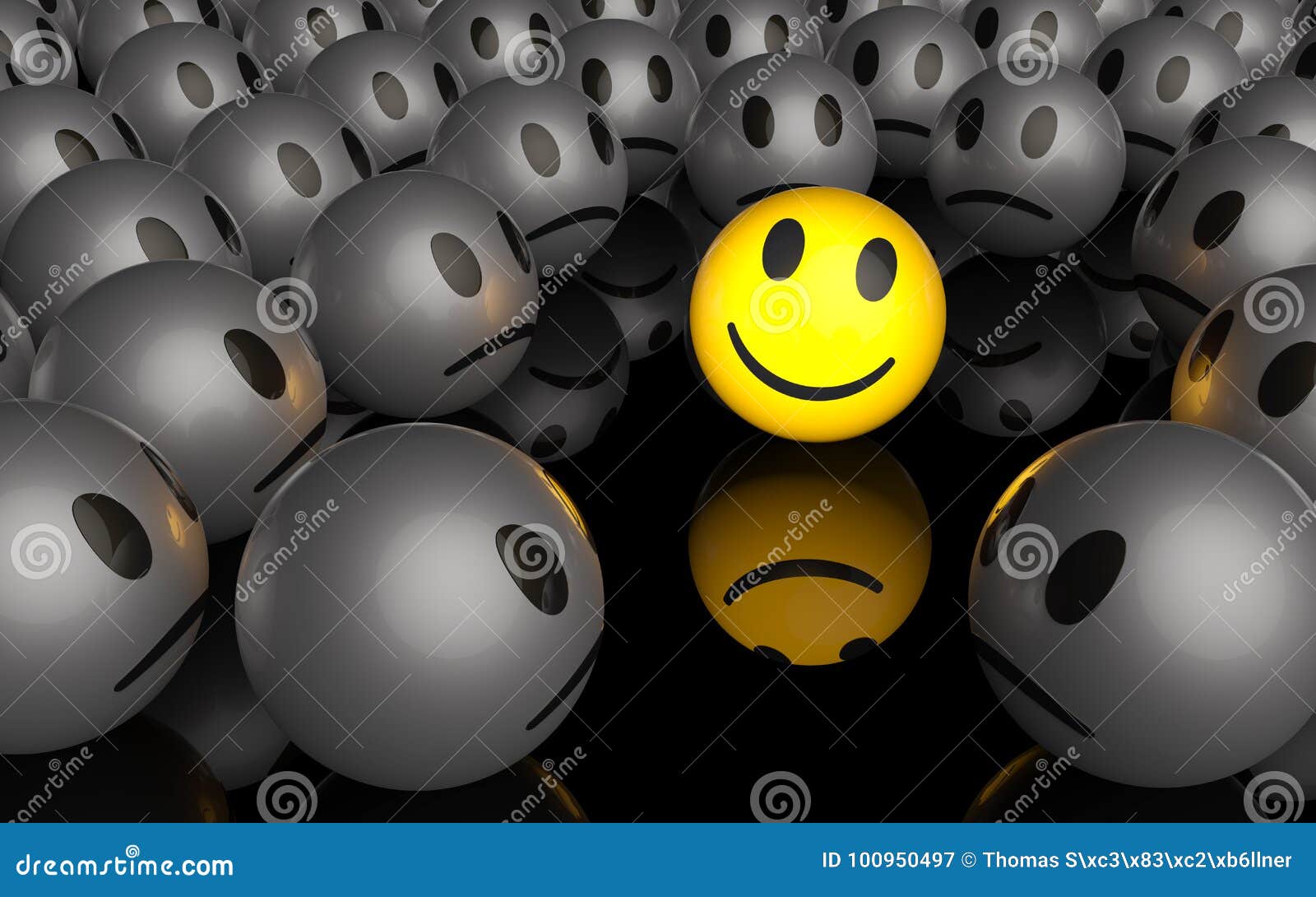 One is different stock illustration. Illustration of differences ...