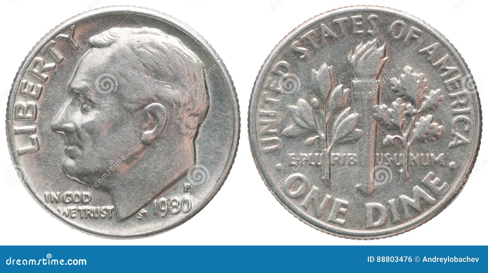 One dime coin stock photo. Image of liberty, franklin - 88803476