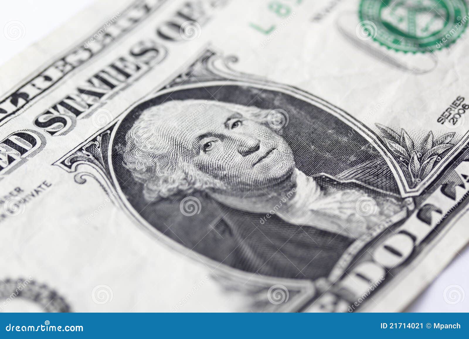 One dollar bill stock image. Image of note, banknote - 21714021