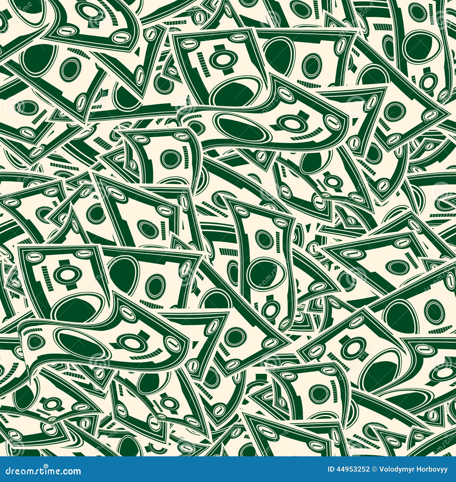 One dollar stock vector. Illustration of detail, graphic - 44953252