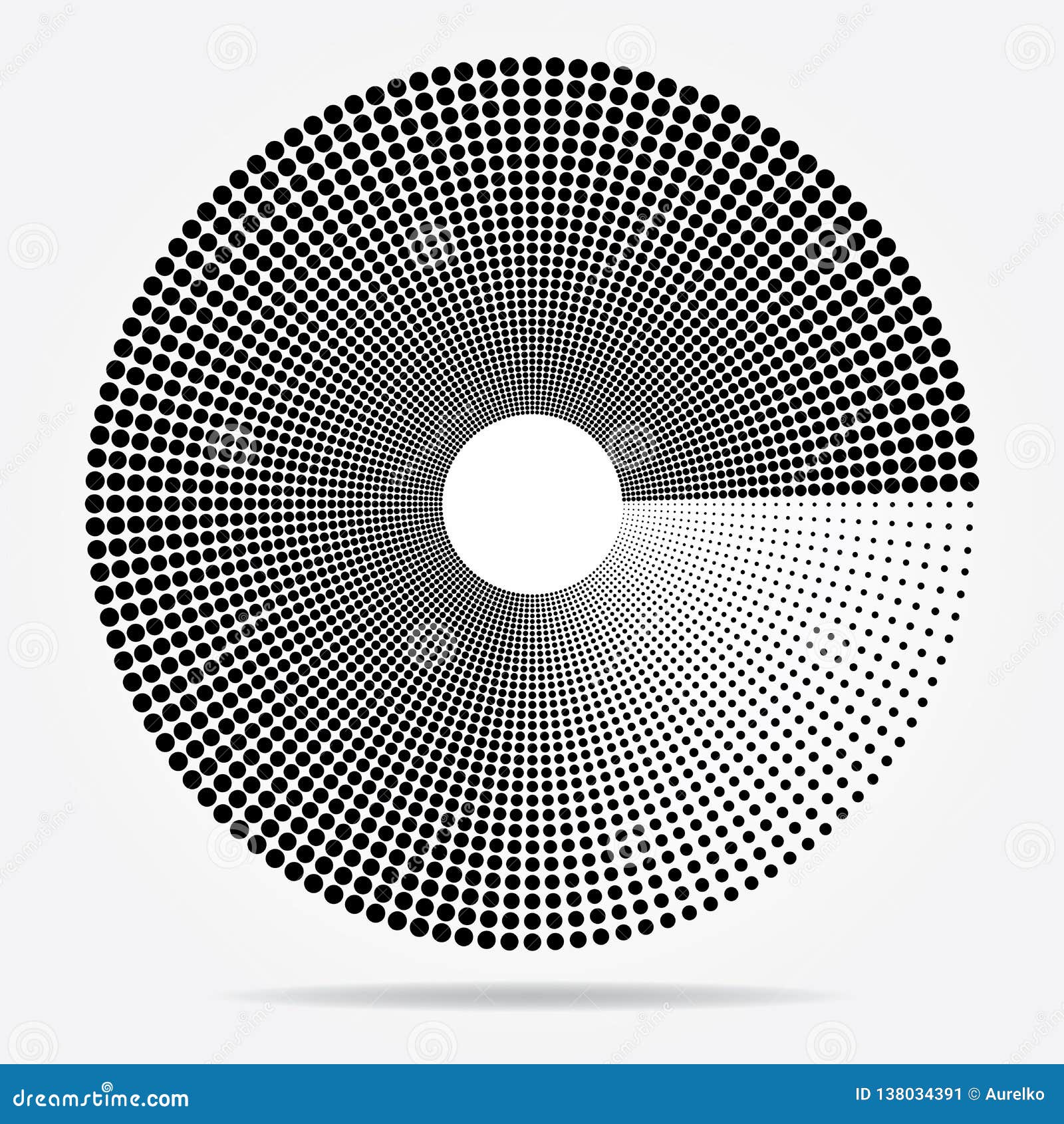 One dot rose circ stock vector. Illustration of banner - 138034391