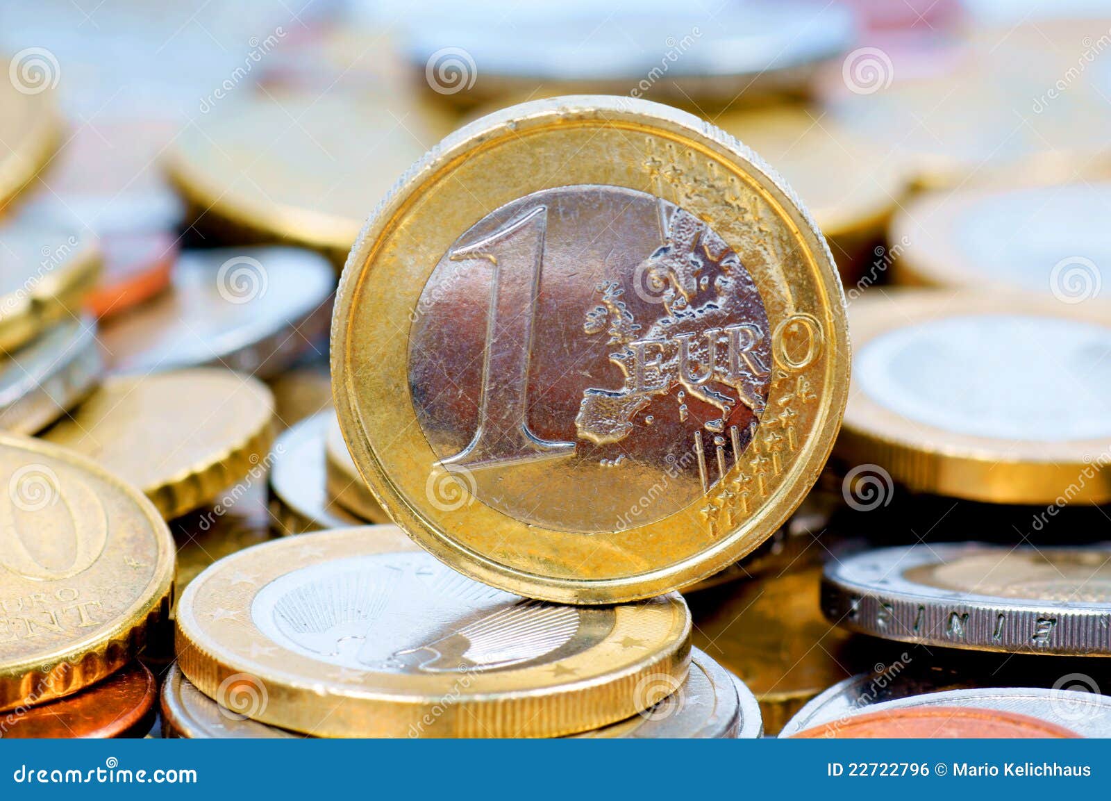 One Euro stock photo. Image of business, institution - 22722796