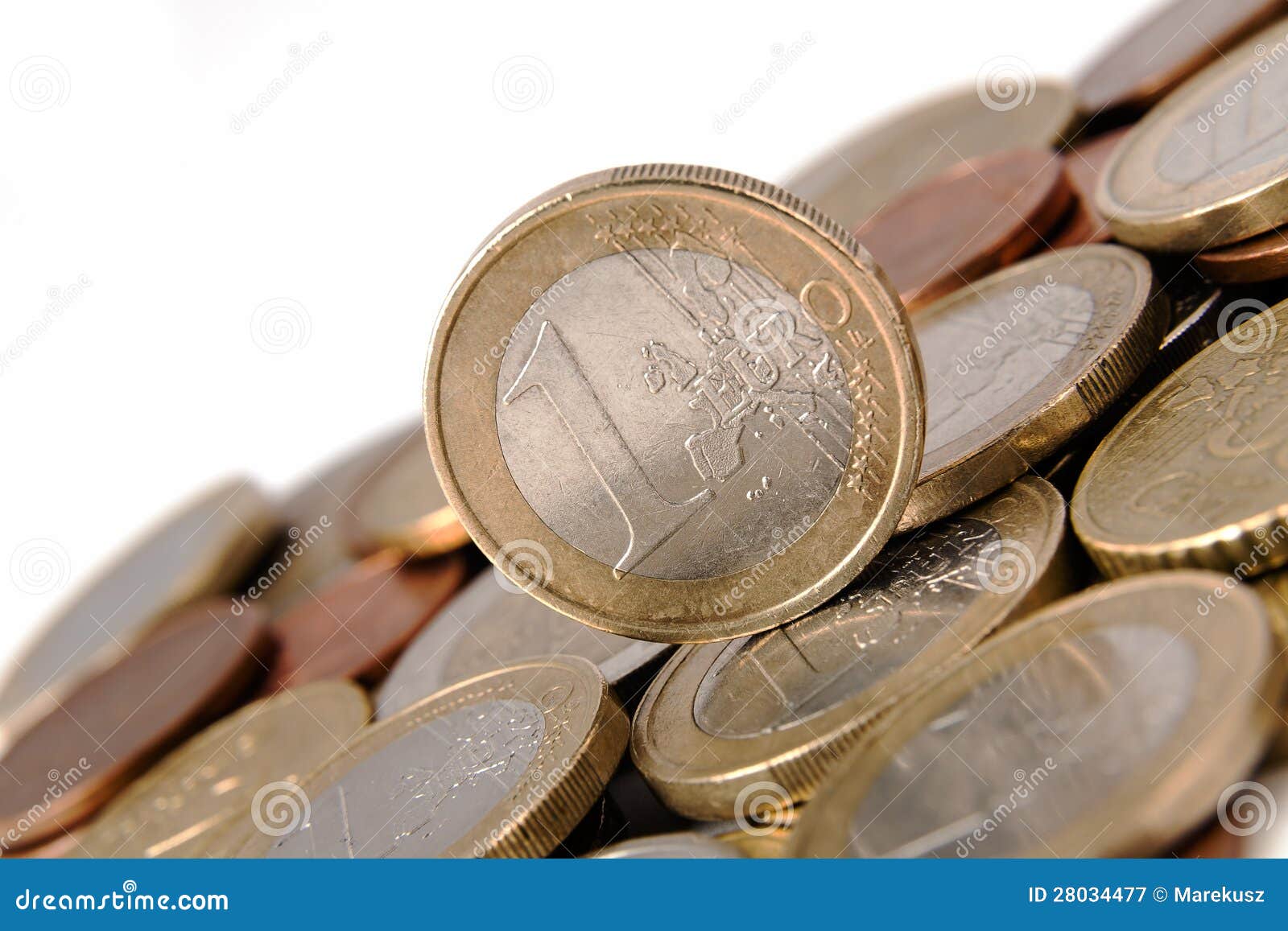 One euro stock image. Image of money, europe, business - 28034477