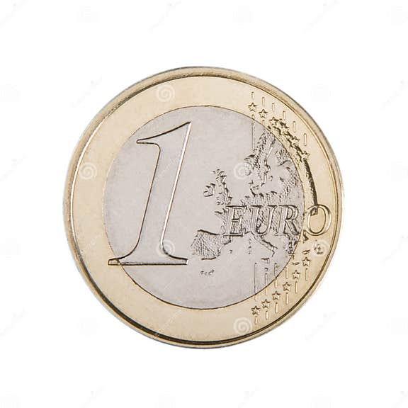 One Euro Coin stock photo. Image of banking, greece, netherlands - 5206100