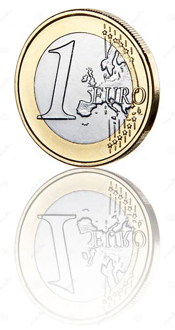One Euro Coin stock image. Image of abstract, european - 31555729