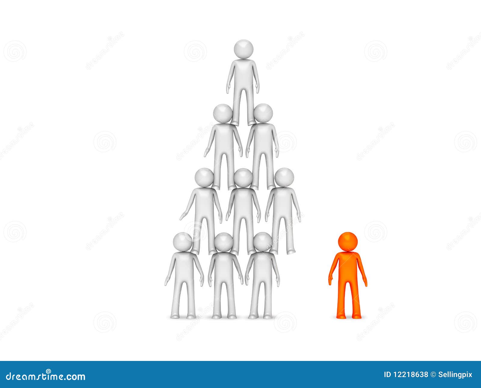 One Falls - Everyone Falls stock illustration. Illustration of diagram ...