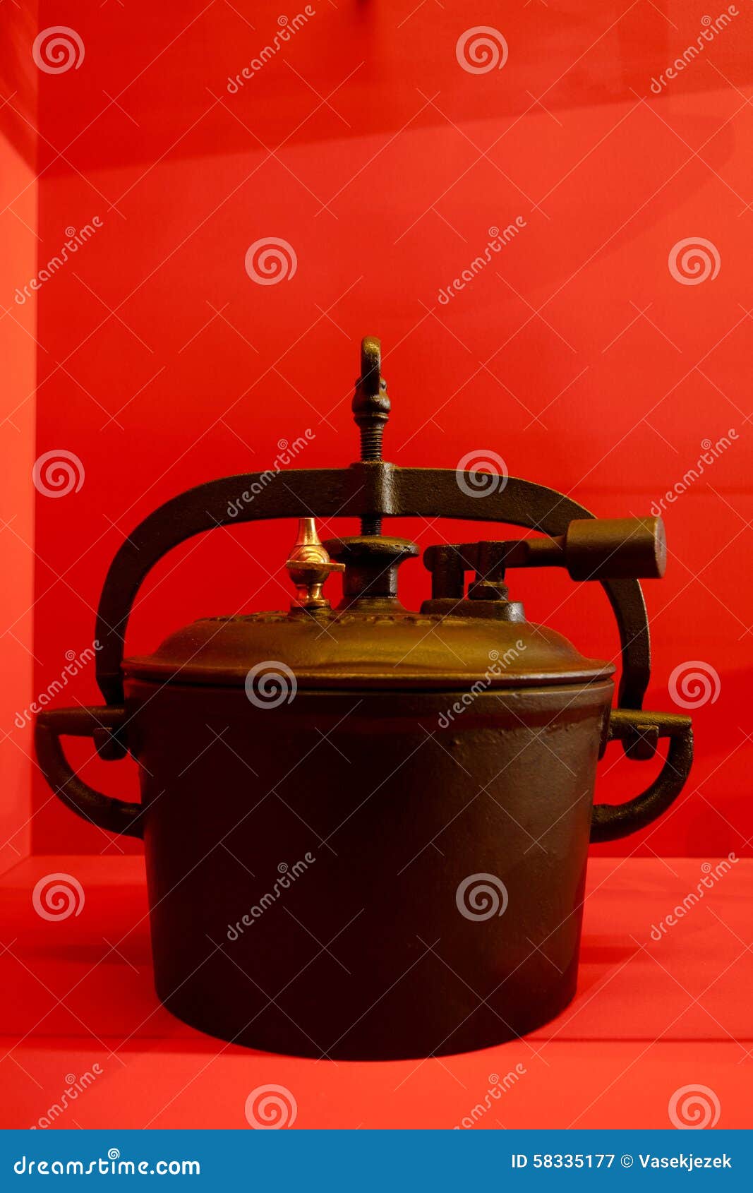 One of the Firsts Pressure Cookers Stock Image - Image of kitchenware ...