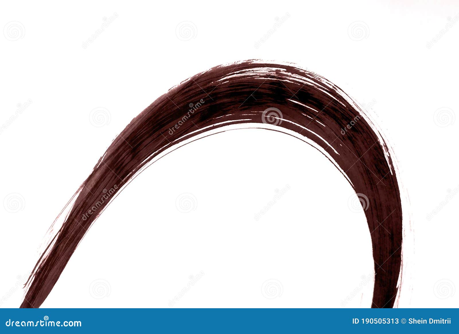 One Flexible Arc Lines Create a Harmonious Composition in an Abstract ...