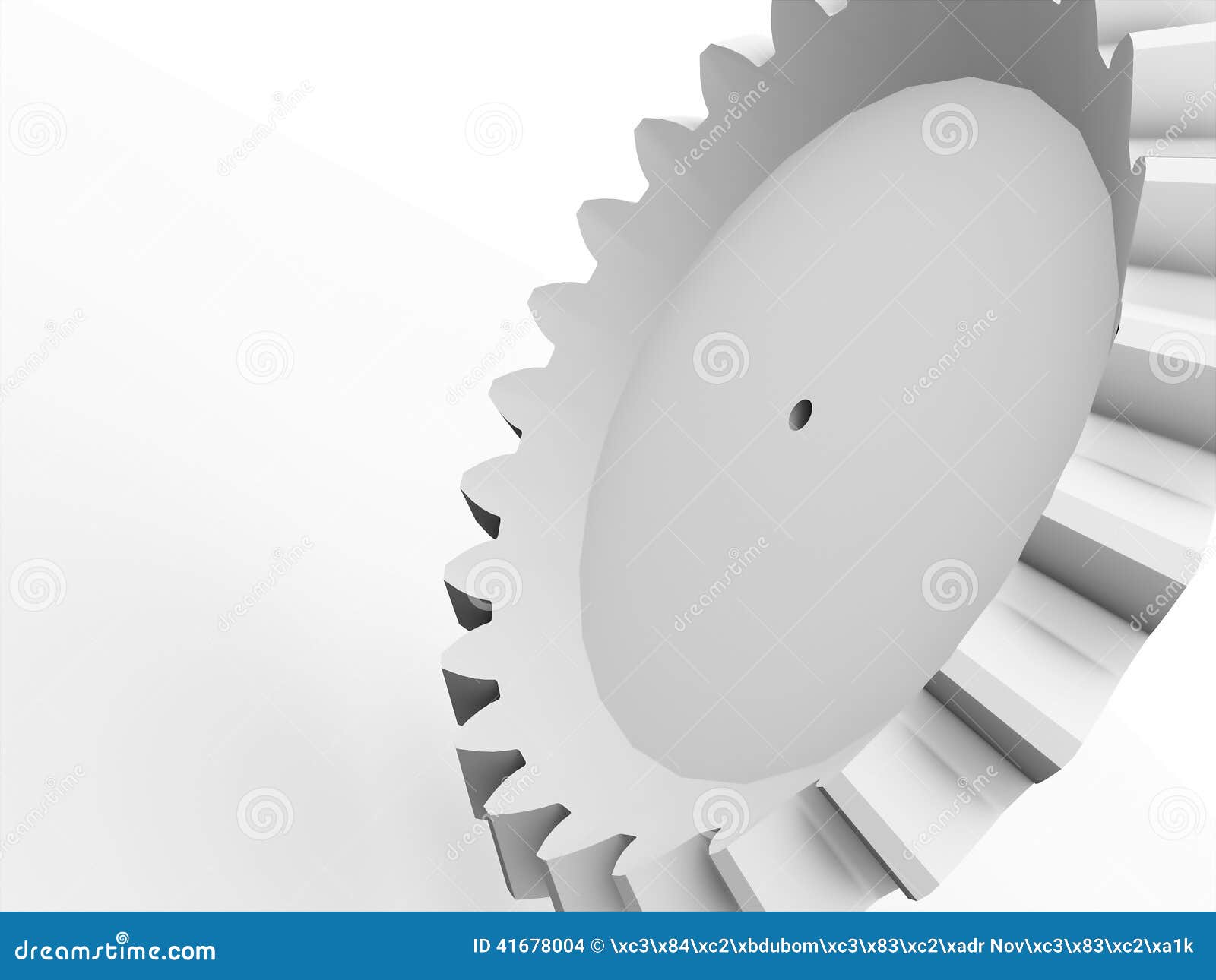 One gear stock illustration. Illustration of construction - 41678004