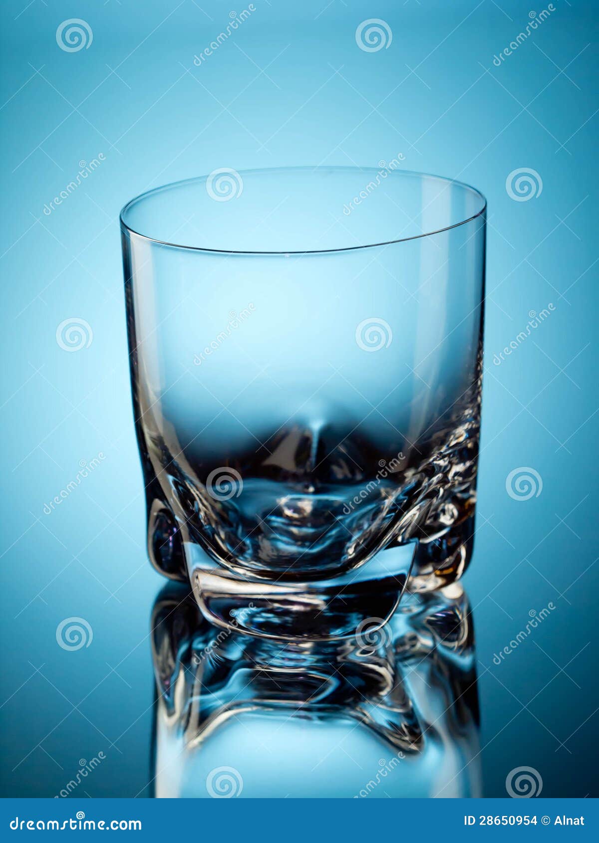 One glass stock photo. Image of color, reflection, object - 28650954