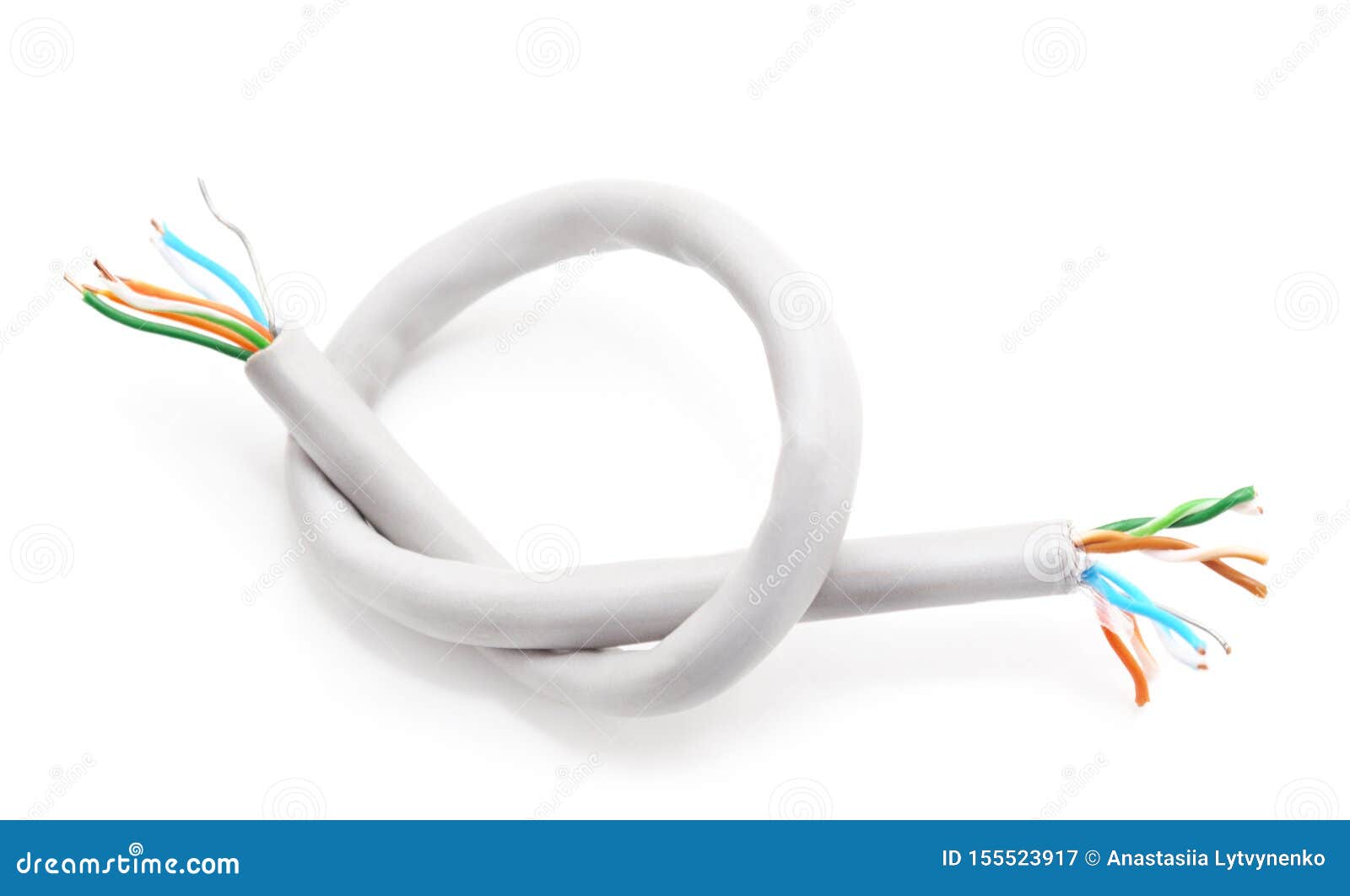 One gray wire stock image. Image of contact, object - 155523917