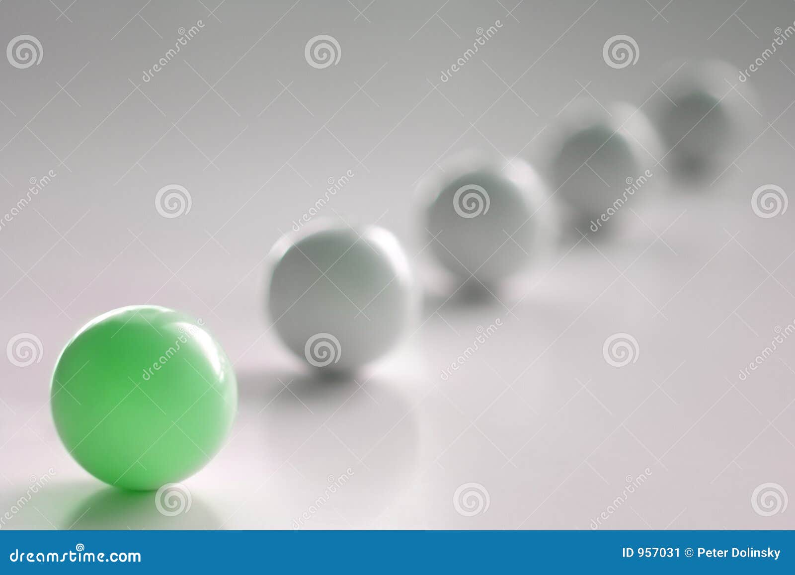 One Green Ball stock image. Image of line, shadow, variety - 957031