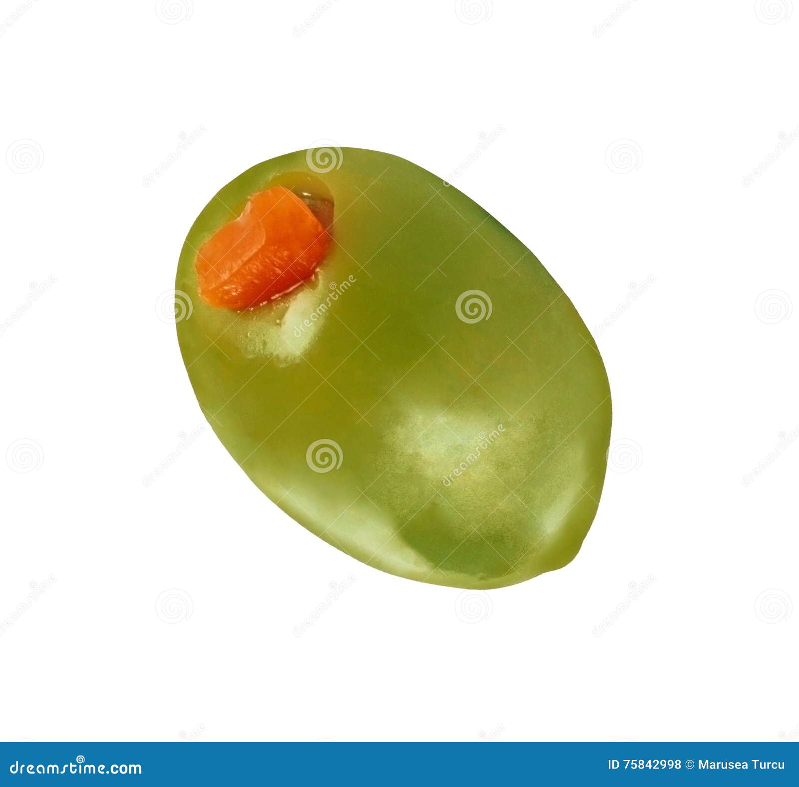One green olive stock photo. Image of fruit, vegetarian - 75842998