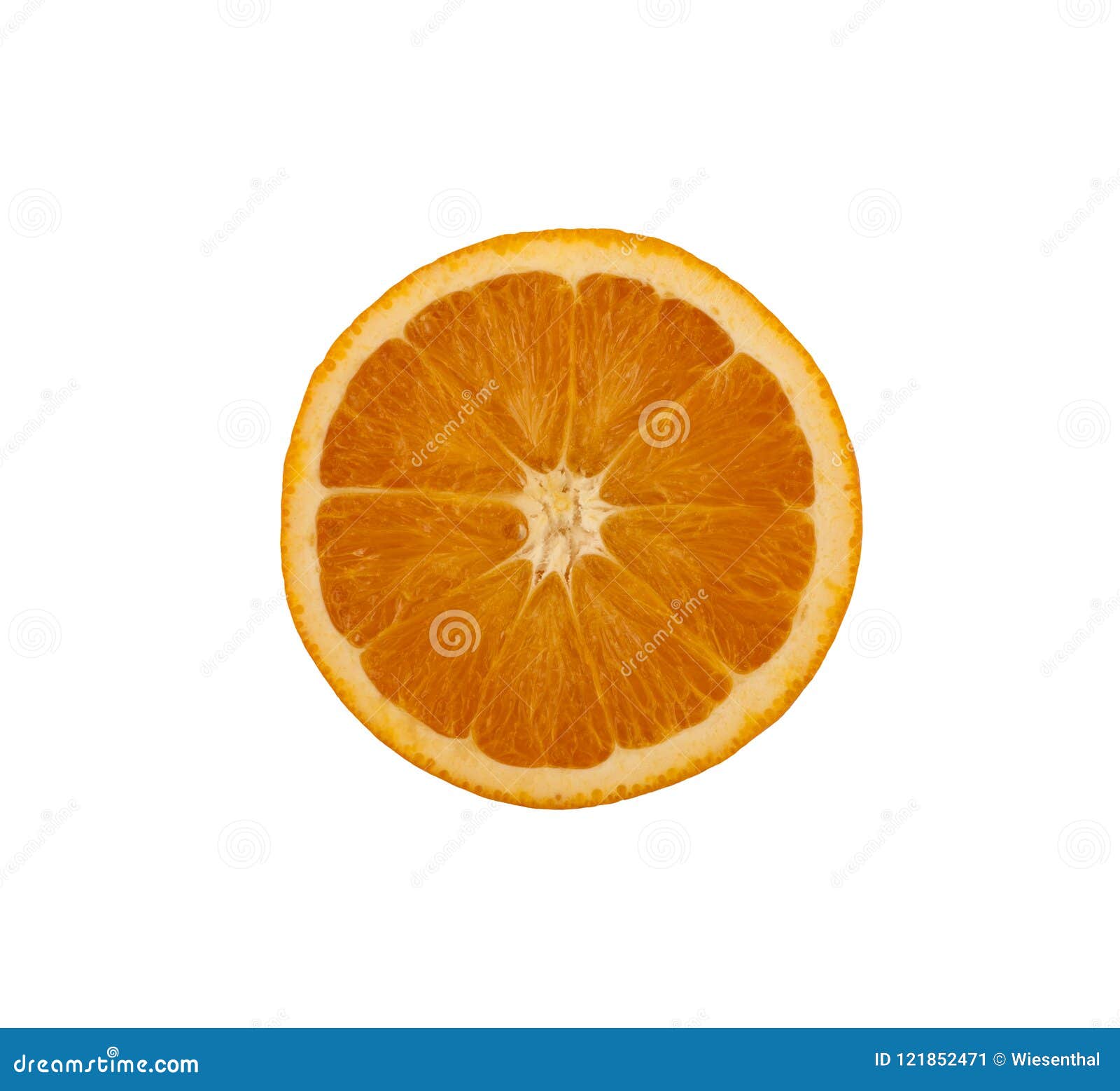 One half of orange. stock image. Image of fruit, object - 121852471