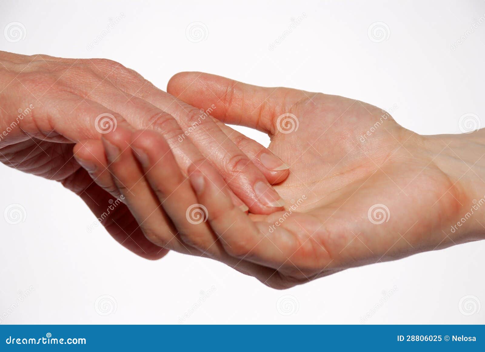 One Hand Lying on Another Hand Stock Image - Image of hands, hand: 28806025