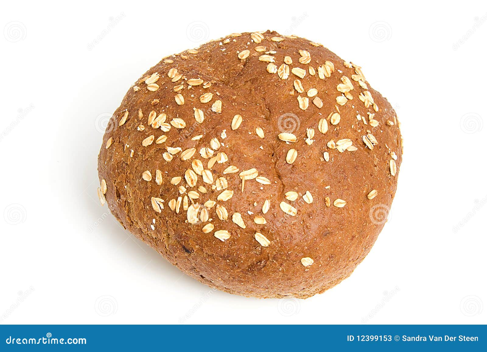 One healthy bun stock image. Image of cereals, brown - 12399153