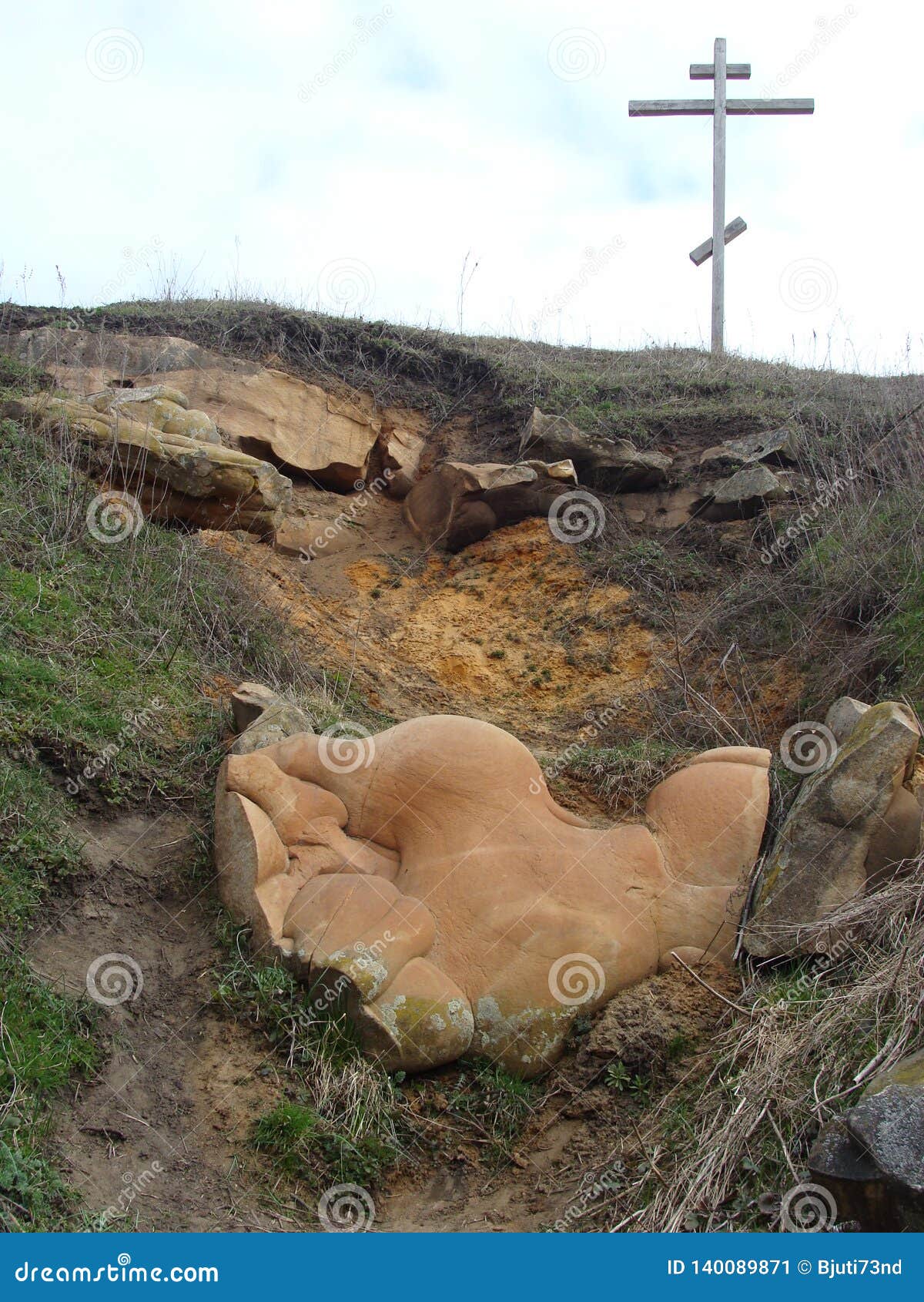 There are Many Unusual Places on Earth. this is One of Them. Stock ...