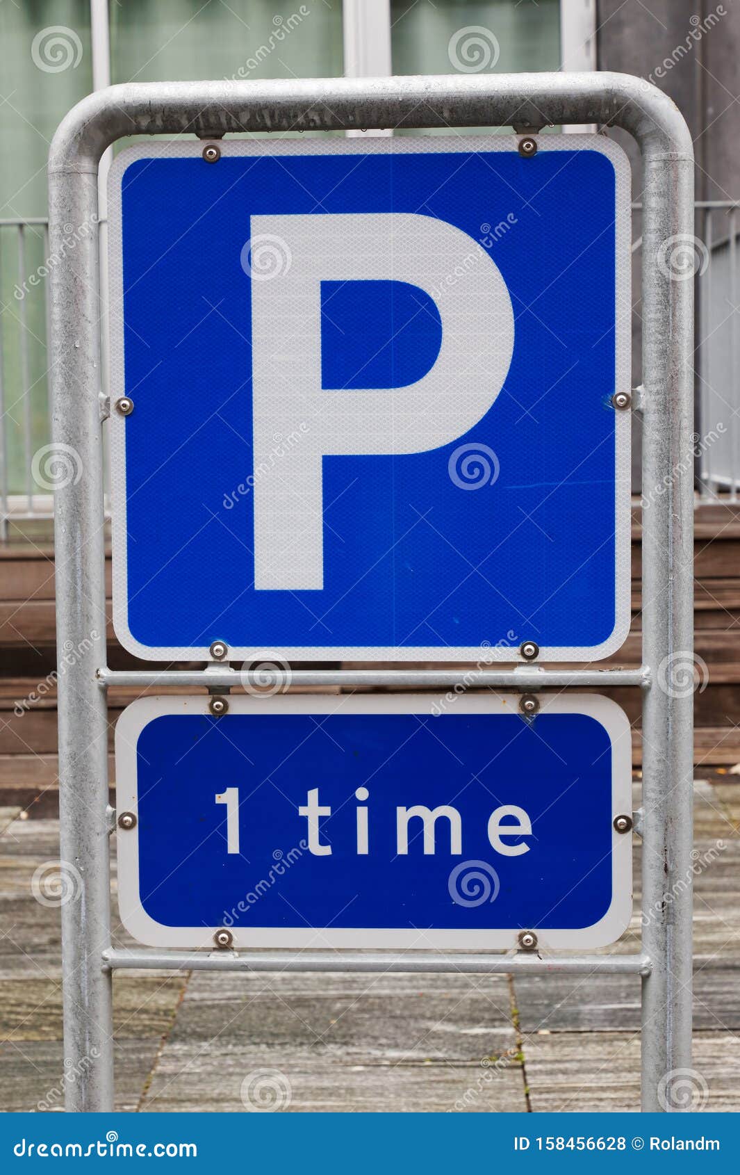 30 Km Per Hour Maximum Speed Warning Sign Beside An Unpaved Road In ...