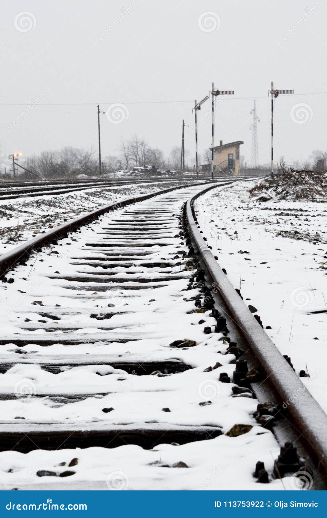 Railroad Workers Repairing A Broken Track. Repairing Railway. Rail ...